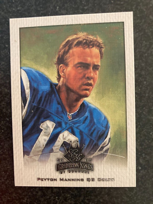 2002 Gridiron Kings Football Card #35 Peyton Manning Indianapolis Colts ...