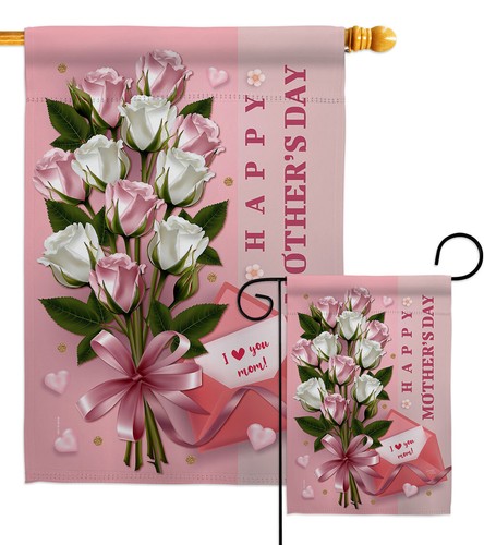 Dear Mother Garden Flag Family Day Decorative Small Gift Yard House ...
