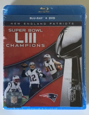 New England Patriots Super Bowl LIII 53 Champions Blu-Ray DVD NIP | eBay