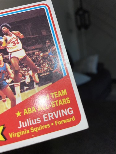 1972-73 Topps - ABA All-Stars #255 Julius Erving (RC) HOF Vintage ...