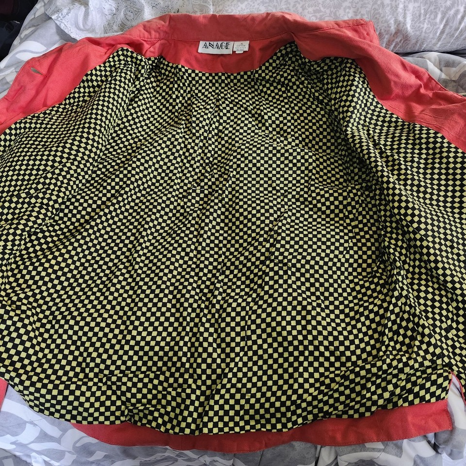 Anage Art To Wear Jacket Dragonflies Beaded Embroidered Vintage Women's ...