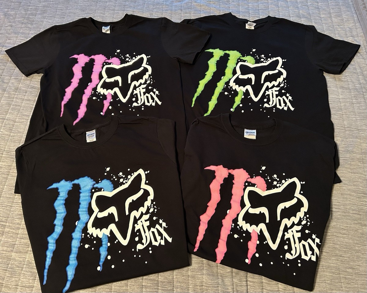 Fox Racing And Monster Logo