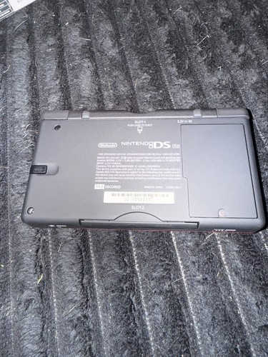 Nintendo DS Lite Handheld Console Red/Black Touchscreen Region Free | eBay