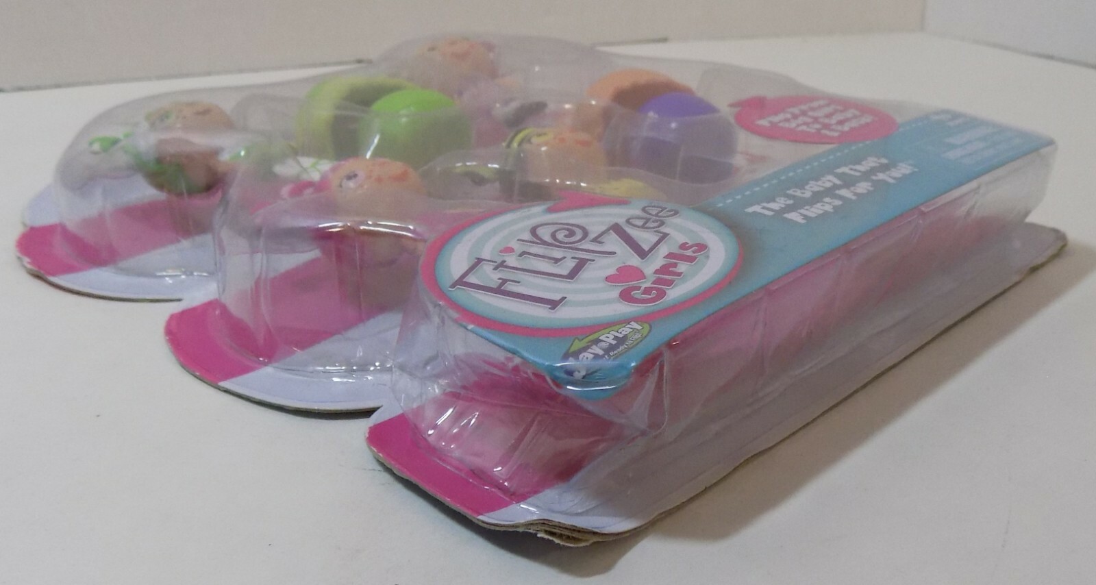 Flip Zee Girls Mini Baby Dolls ( Series 1 ) Big Girl to Baby -- 4 Pack ...