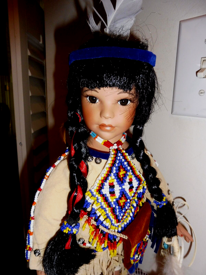 PARADISE GALLERIES /PATRICIA ROSE PORCELAIN & CLOTH "MANY STARS" IOB W ...