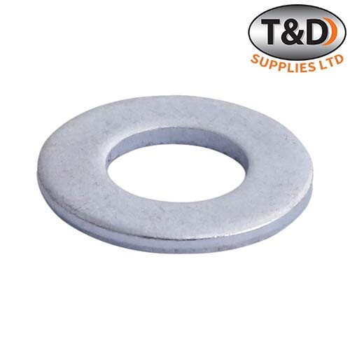 Timco 200pack Form C Washers - M8 Zinc Plated Carbon Steel Flat ...