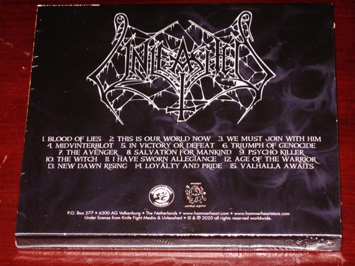 Unleashed: Midvinterblot CD 2020 Reissue Hammerheart EU HHR 2020-25 ...