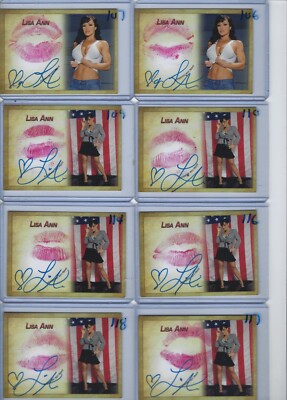 Lisa Ann Signed & Kissed Trading Card #116 Model Collector's Expo | eBay