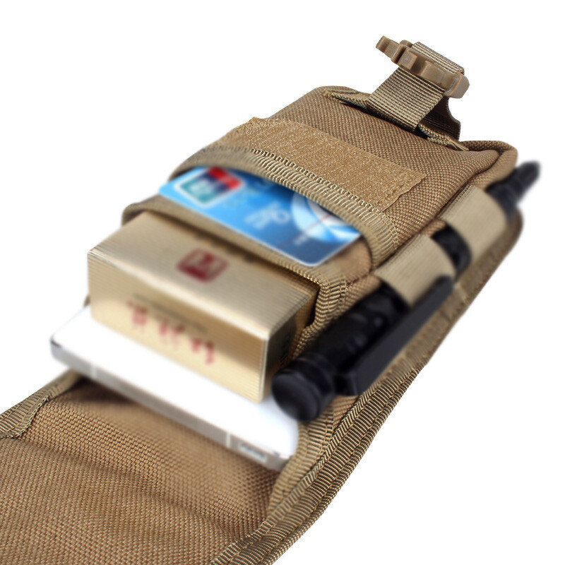 Universal Tactical Army Bag Mobile Phone Pouch Belt Loop Hook Phone ...