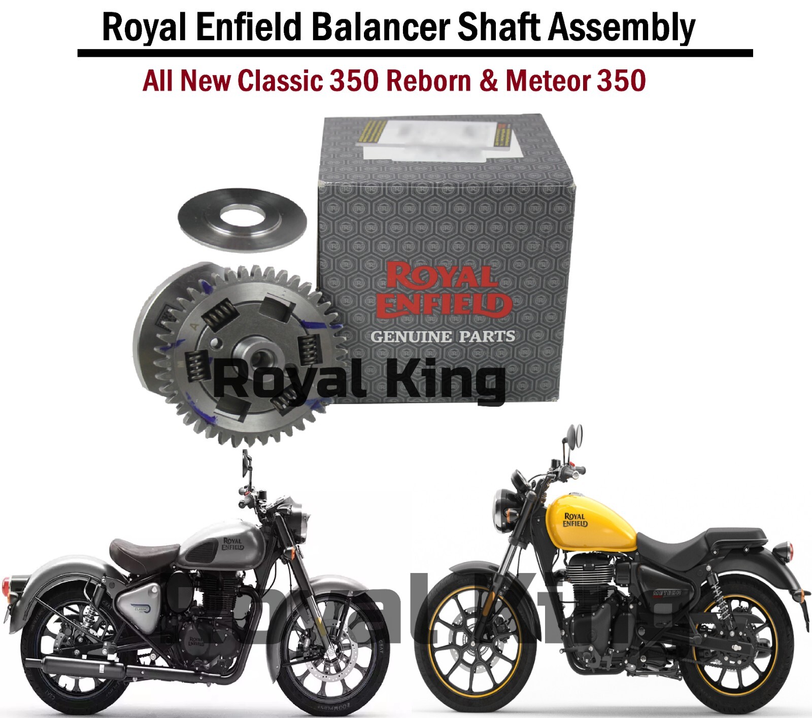 Royal Enfield "New Classic 350" & "Meteor 350" Engine "Balancer Shaft ...