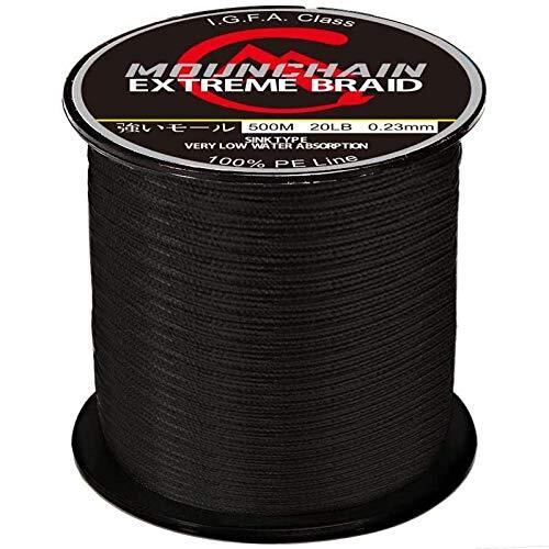 Freshwater Brown Braided Fishing Fishing Lines & Leaders Hercules 4 & 8 ...
