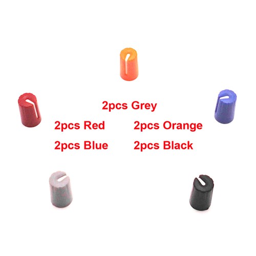 10PCS Replacement Colorful Rotary Control Knob Cap For Peavey Mixer (5 ...