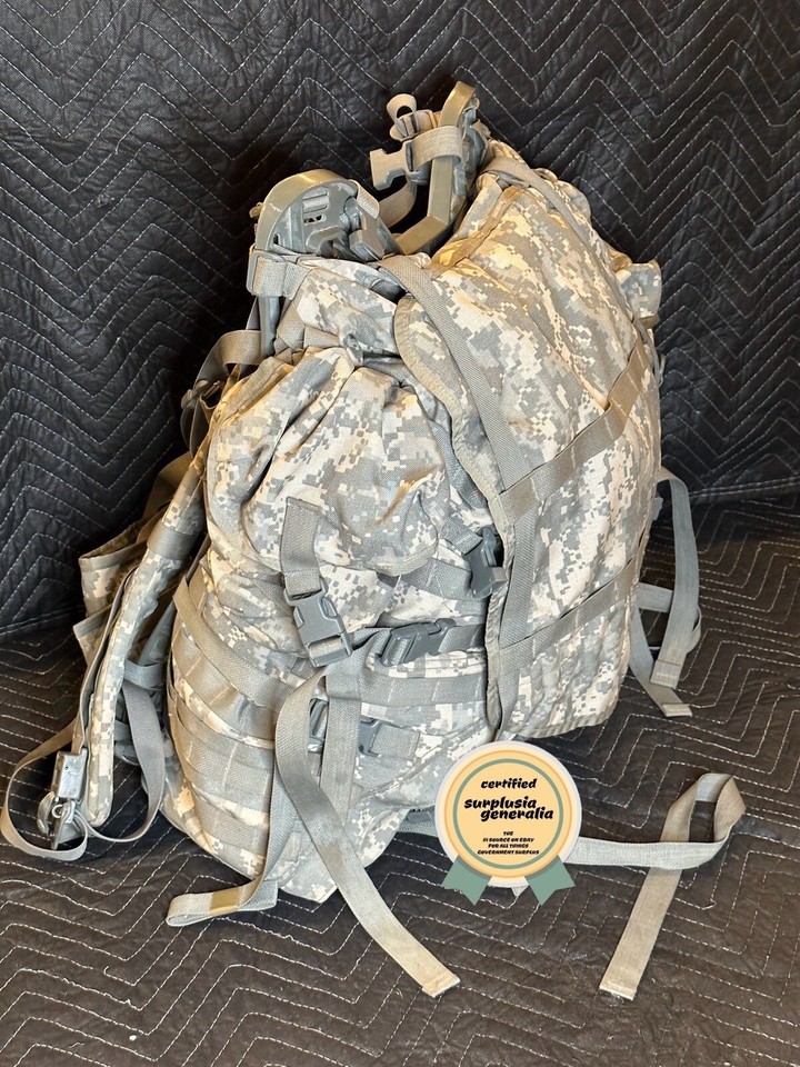 MOLLE II Large Rucksack! Complete Gen1 Field Pack Set w/ Straps, Frame ...