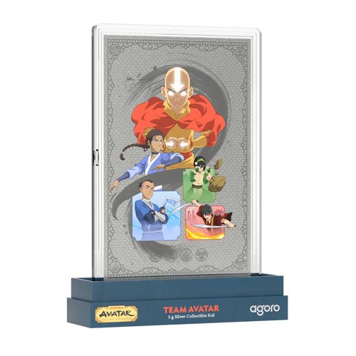 2025 Avatar The Last Airbender Team Avatar 5 Gram Silver Coin By Agoro ...