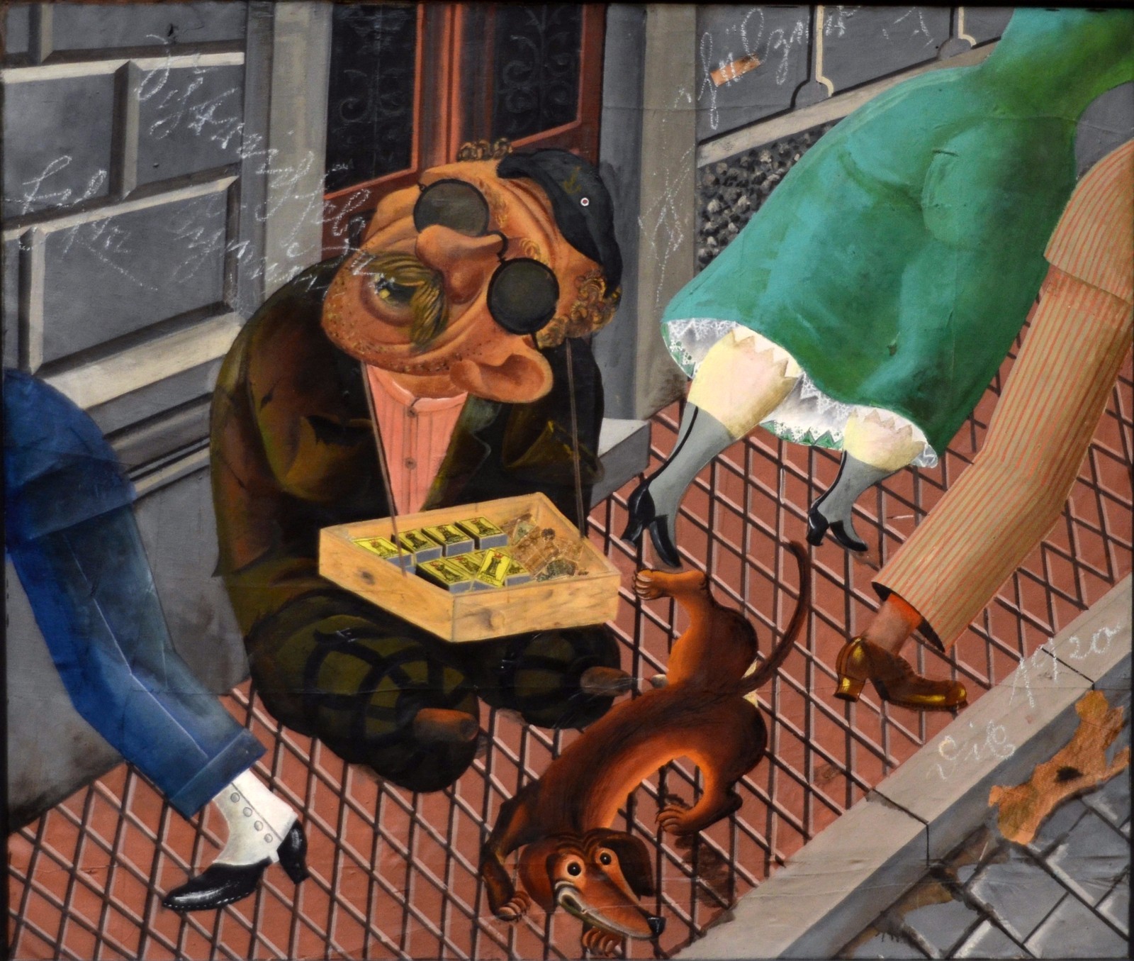 OTTO DIX THE MATCH SELLER EXPRESSIONISM GICLEE PRINT FINE CANVAS | eBay