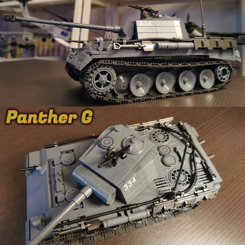 WW2 German Panther G Tank World War 2 moc WWII Germany Sd.Kfz 171 ...