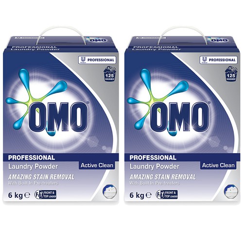Omo 12kg Professional Laundry Powder for Front and Top Loader Washing ...