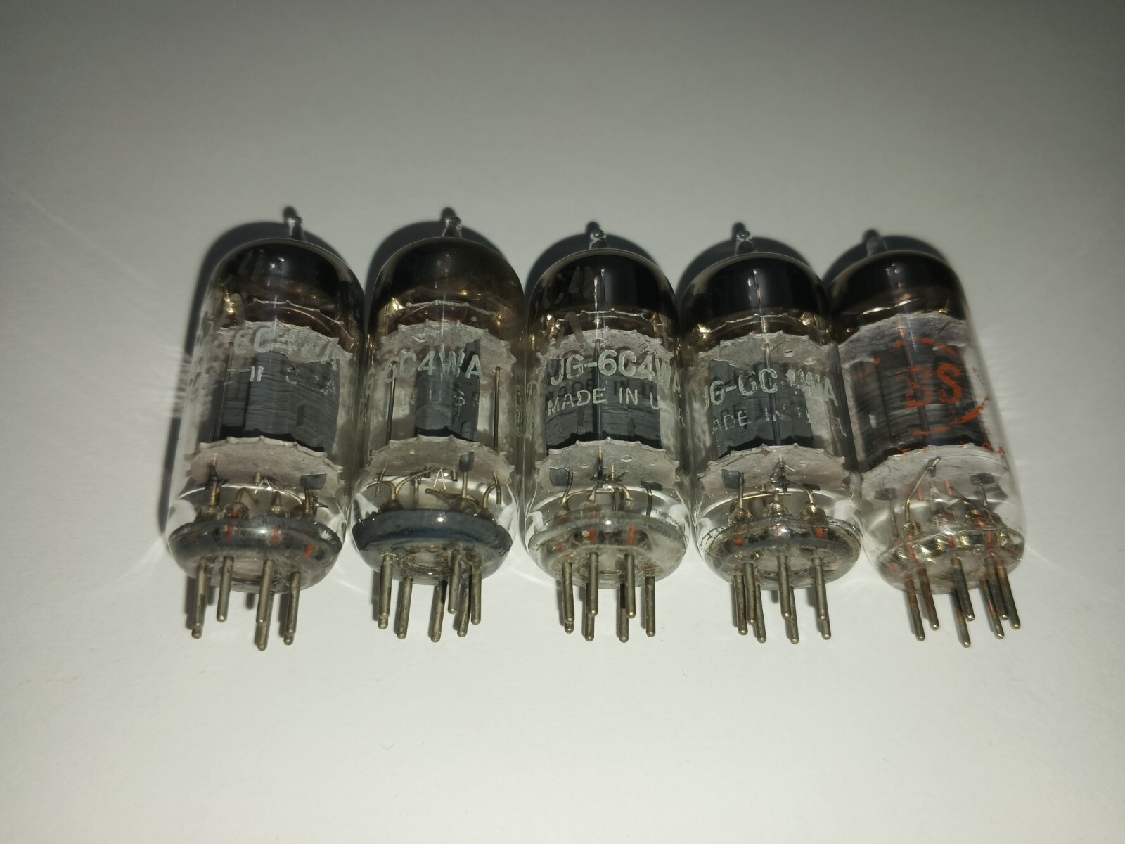 Lot of (5) 6C4 6C4WA tubes, GE,CBS | eBay