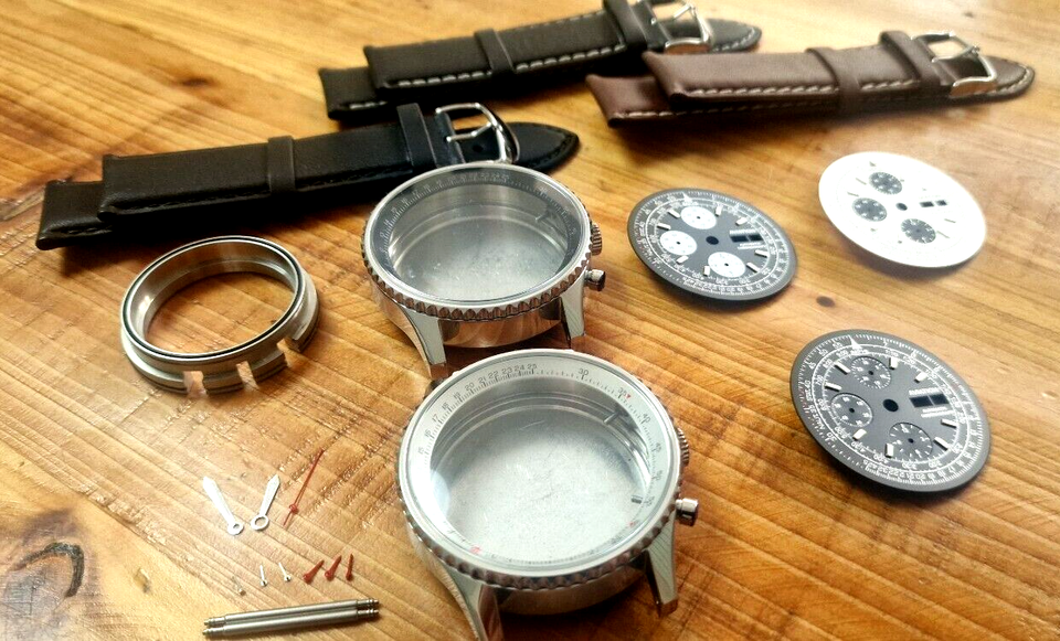 Aviation Watch kit for ETA Valjoux 7750 swiss made movement full set ...