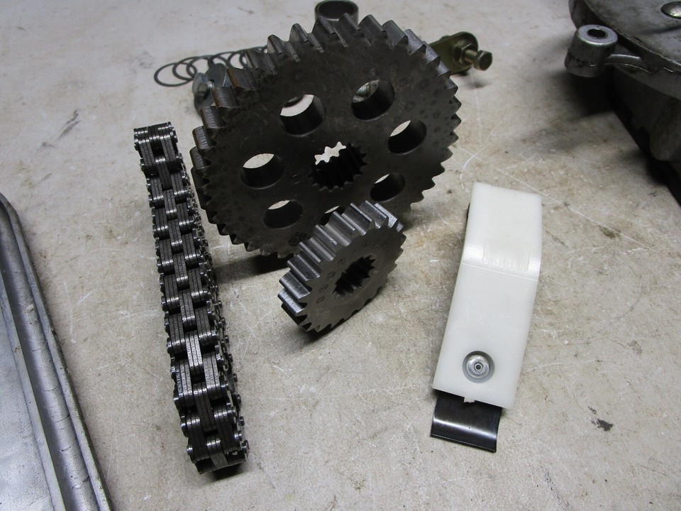 Vintage 83 John Deere Trailfire 440 LX Snowmobile Chaincase Assembly ...