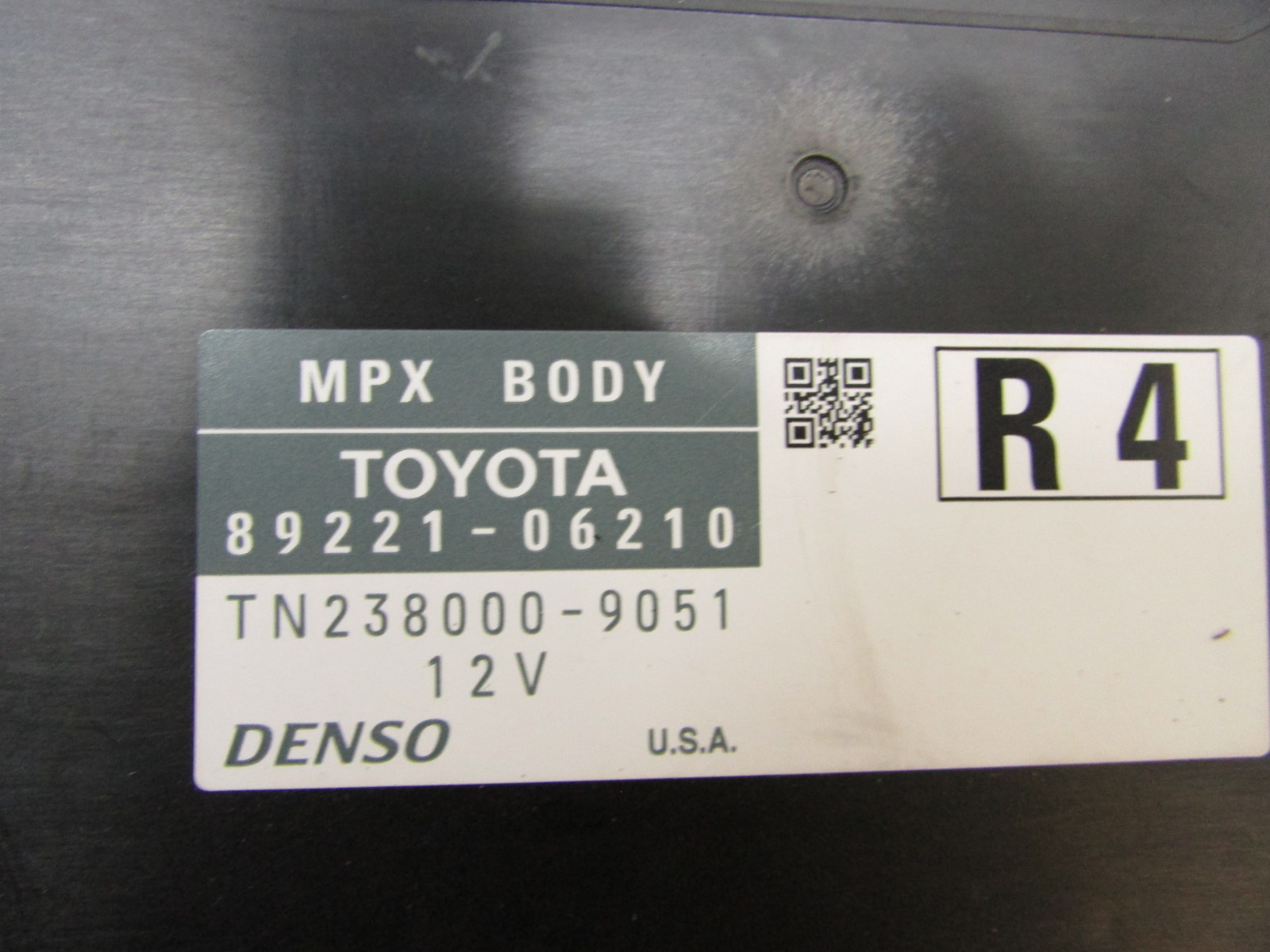 2013 TOYOTA CAMRY MULTIPLEX NETWORK BODY COMPUTER 89221-06210 OEM 12 13 ...