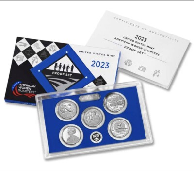 2023 American Woman Quarters Proof set - U.S. Mint | eBay