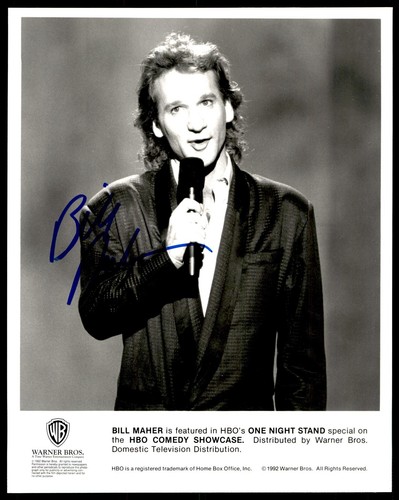 Bill Maher 8" x 10" Photograph Signed Autograph (no COA) | eBay