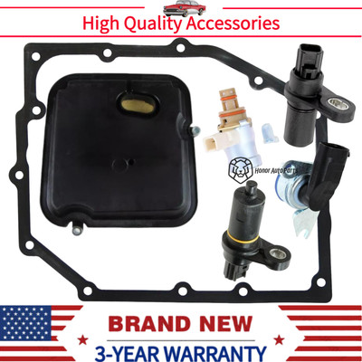 42RLE Transmission Solenoid & Sensors SET WITH Filter Gasket KIT 07-UP ...