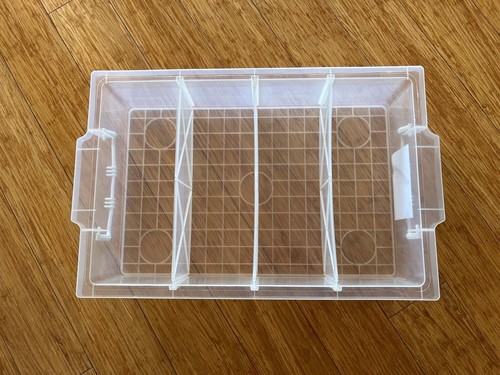 Store 'N' Stack 4 Compartment Storage Box, 19L | eBay Australia