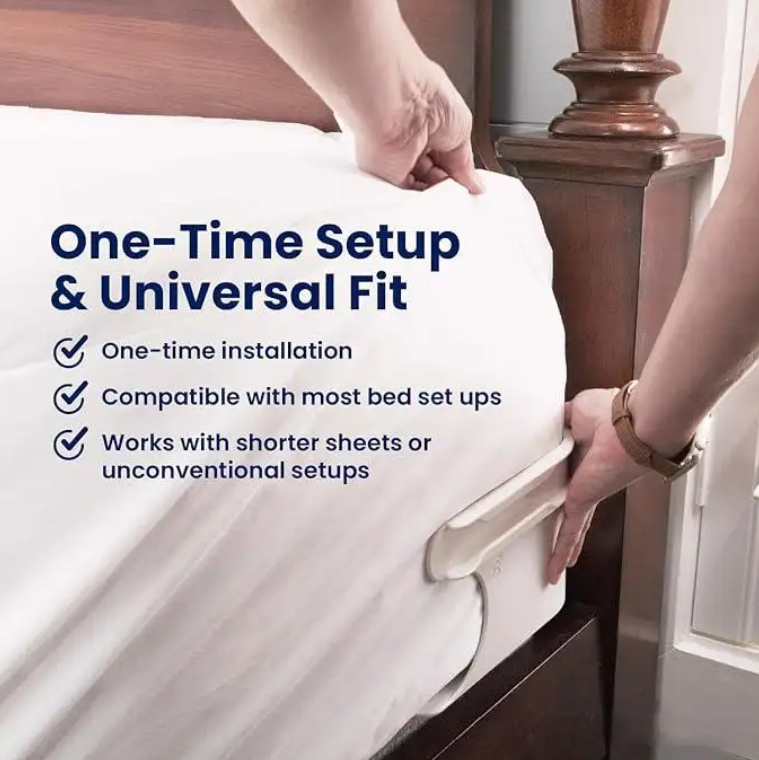 Lock Sheet Holders Keep Sheets Tight Heavy Duty Bed Sheet Holder Corner ...