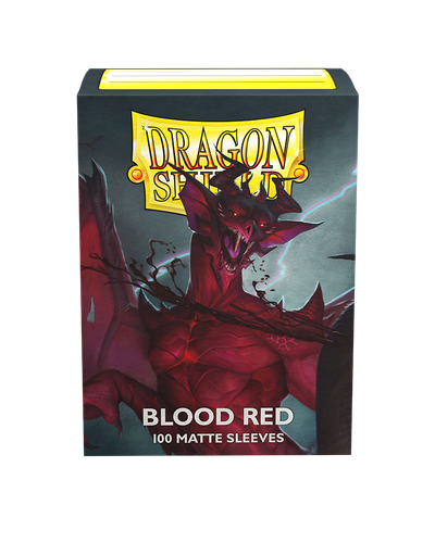 Dragon Shield - Standard - Matte - Blood Red 100 Pcs | eBay