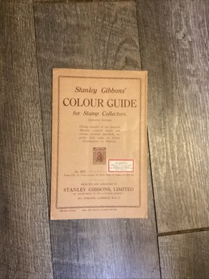 Stanley Gibbons Vintage Color Guide with 100 Cinderella Labels | eBay