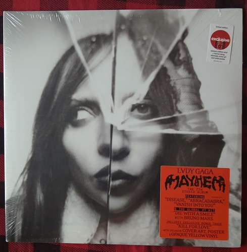 Lady Gaga - Mayhem Target Exclusive Opaque Yellow Vinyl New Sealed | eBay
