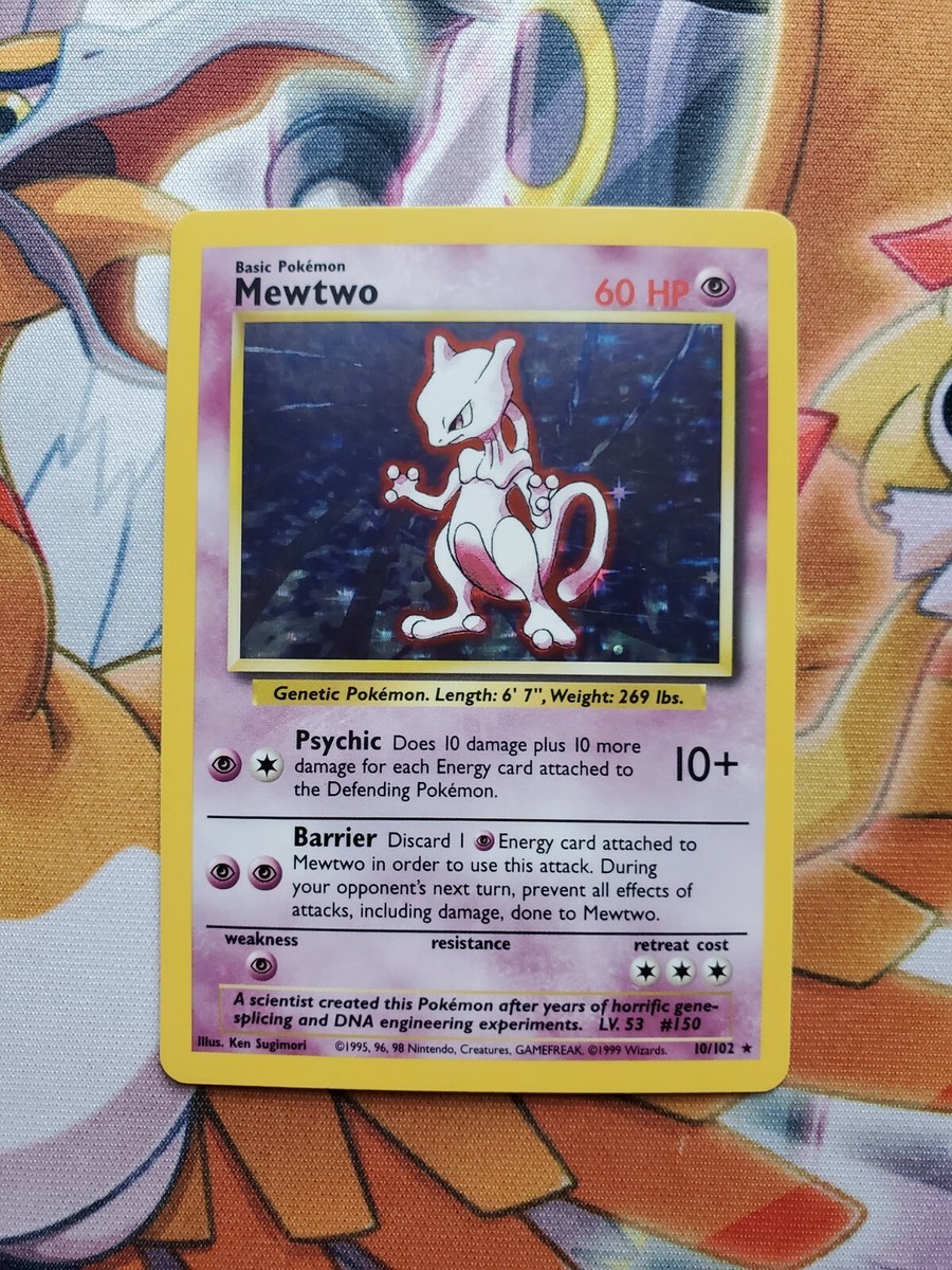 biggest discount 1999 Mewtwo - Holo 10/102