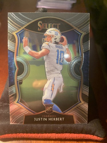 2020 Select Justin Herbert Rookie RC Concourse Level Los Angeles ...