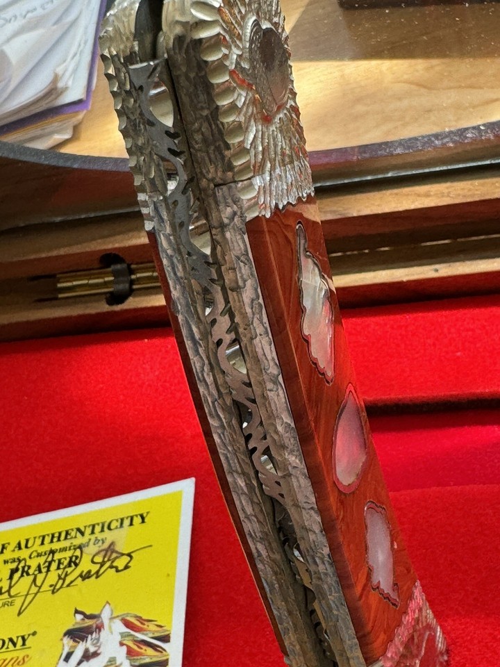 PAINTED PONY by MICHAEL PRATER KNIFE | eBay