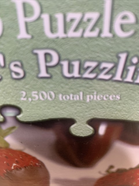 2500 Piece Deluxe Pack 5 Jigsaw Puzzles 500 Pieces Each Animals Bear ...