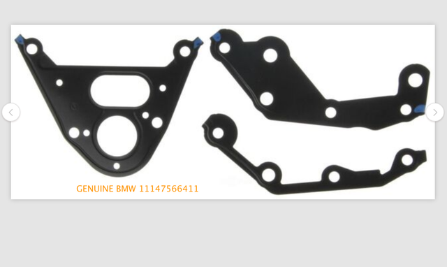 BMW OEM 08-16 X6 Camshaft Cam-front Cover Gasket 11147566411 for sale ...