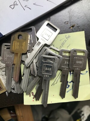 General Motors B48A Car Key Blank,.,. /1121 st13 | eBay