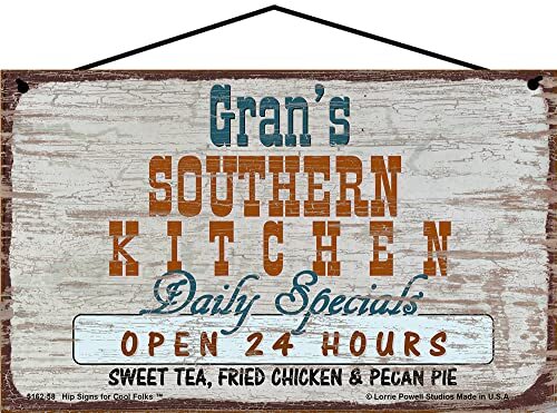 Gran's Southern Kitchen Sign Daily Specials Open 24 Hours Grandma ...