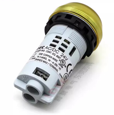 1pcs IDEC Indicator lamp Signal lamp YW1P-2UQ4Y 24V AC/DC | eBay
