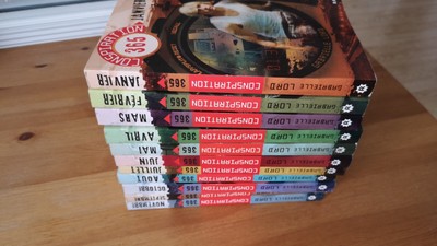 Lot de 11 livres « Conspiration 365 » Gabrielle Lord Rageot Janvier à ...