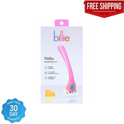 Billie Women’s Razor Kit - 1 Handle + 2 Blade Refills + Magnetic Holder ...
