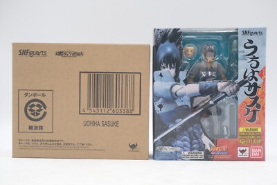 Bandai SH Figuarts Uchiha Sasuke Naruto Shippuden 2015 New w/Shipper ...