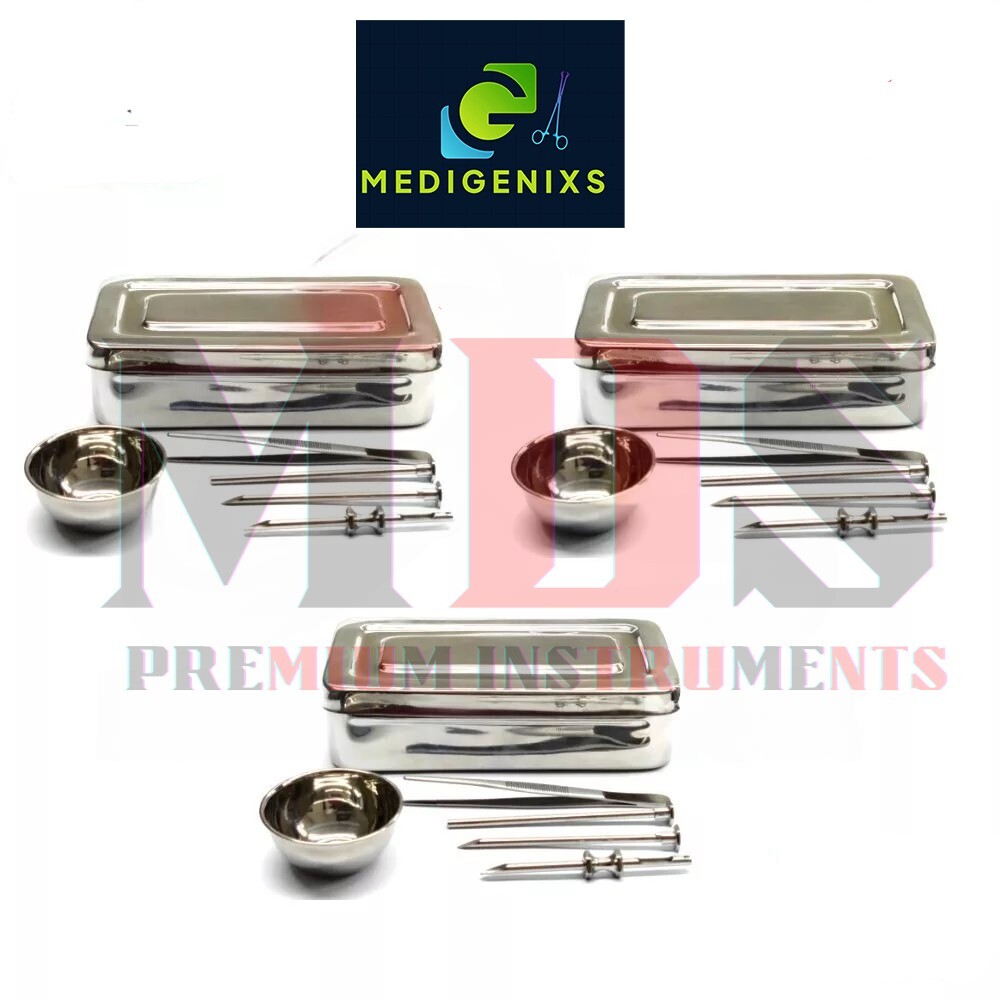 2 HRT Trocar kit 4.5mm 2 kits ,Hormone Replacement Pellet Insertion Kit ...