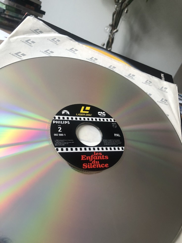 FILM LES ENFANTS DU SILENCE WILLIAM HURT LASERDISC LASER DISC FRANÇAIS ...
