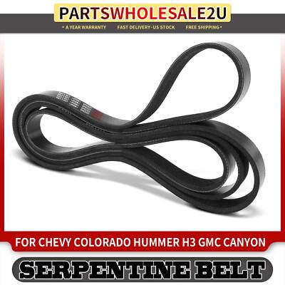 91.57 Inch Serpentine Belt for Chevy Colorado Hummer H3T GMC Canyon ...