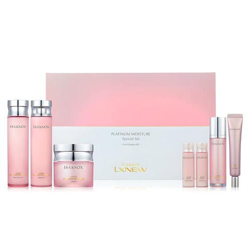 Korea Cosmetics Isa Knox Platinum Moisture 7pcs Set Anti Aging Skin ...