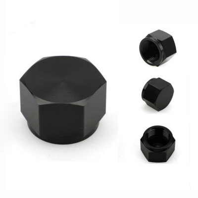 -6 -8 -10 Female AN Flare Fitting Cap 6AN 8AN 10AN Block Off Aluminum ...