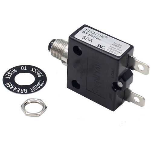KUOYUH Circuit Breaker 98 Series 50A 125/250VAC 32VDC-50VDC 50/60Hz | eBay